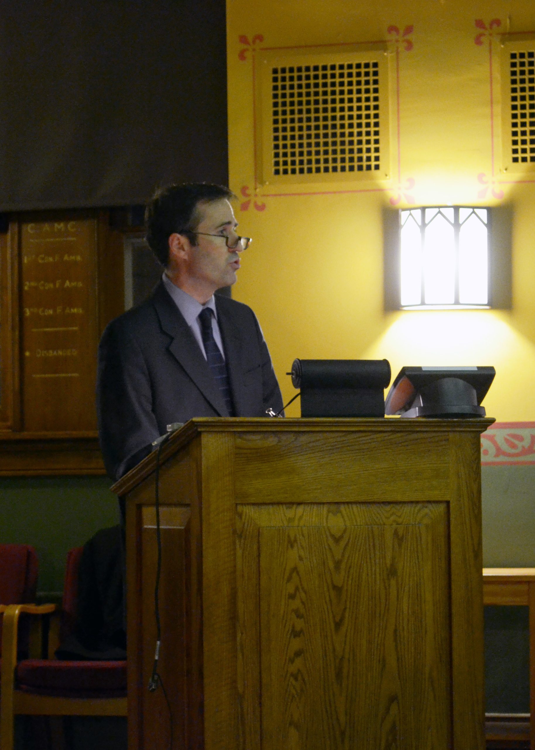 John Stackhouse addresses military - The Queen's Journal