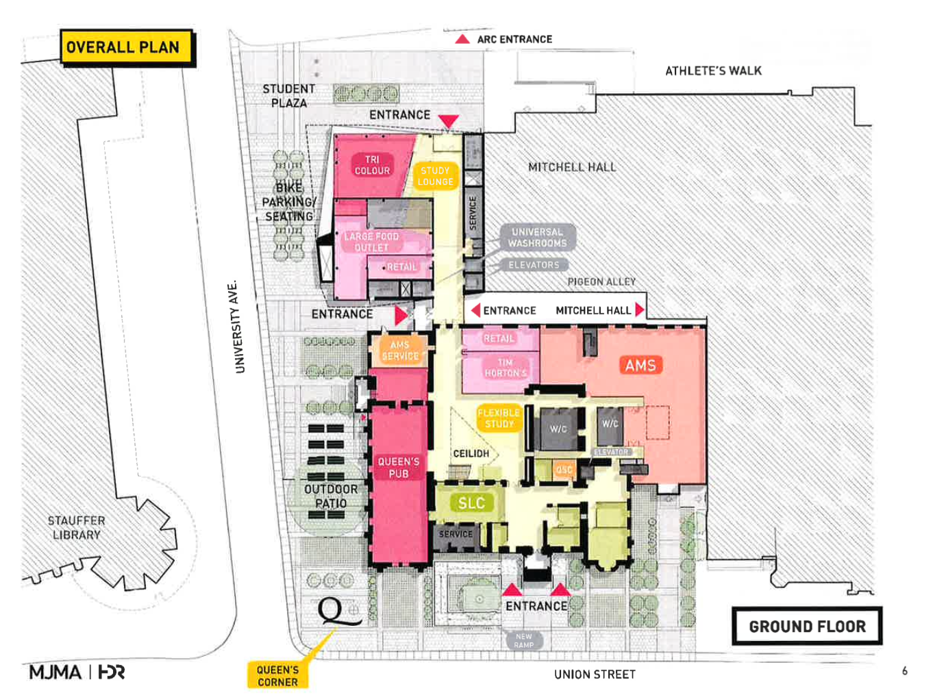 JDUC blueprints change, impact not disclosed by the AMS or University - The Queen's Journal