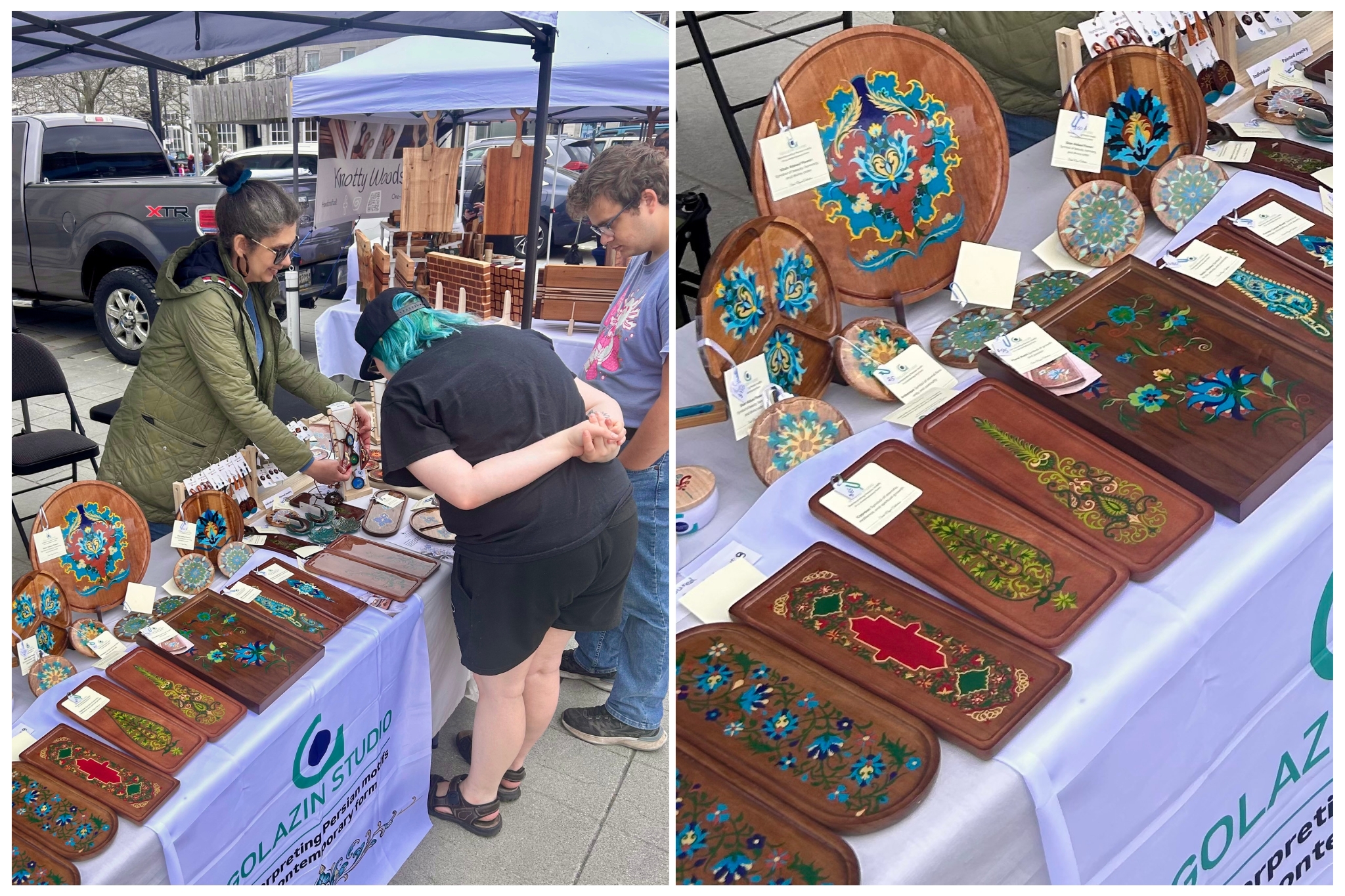 A stop at the quieter booth - The Queen's Journal